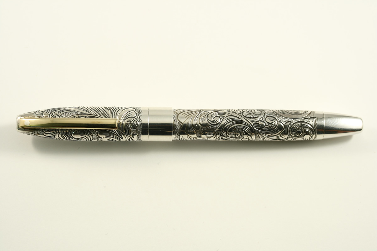 Legacy1 Dale Harris- Silver Gun Metal Engraving